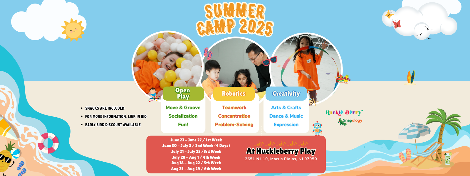Indoor Playground & Birthday Parties | Morris Plains, NJ | Huckleberry Play